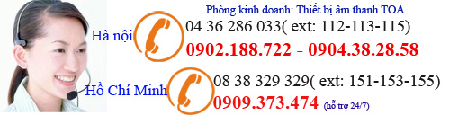 HE THONG LOA DAI DONG TRUC TOA HS 1200BT, TOA HS 1200BT, BAN LOA TOA HS 1200BT